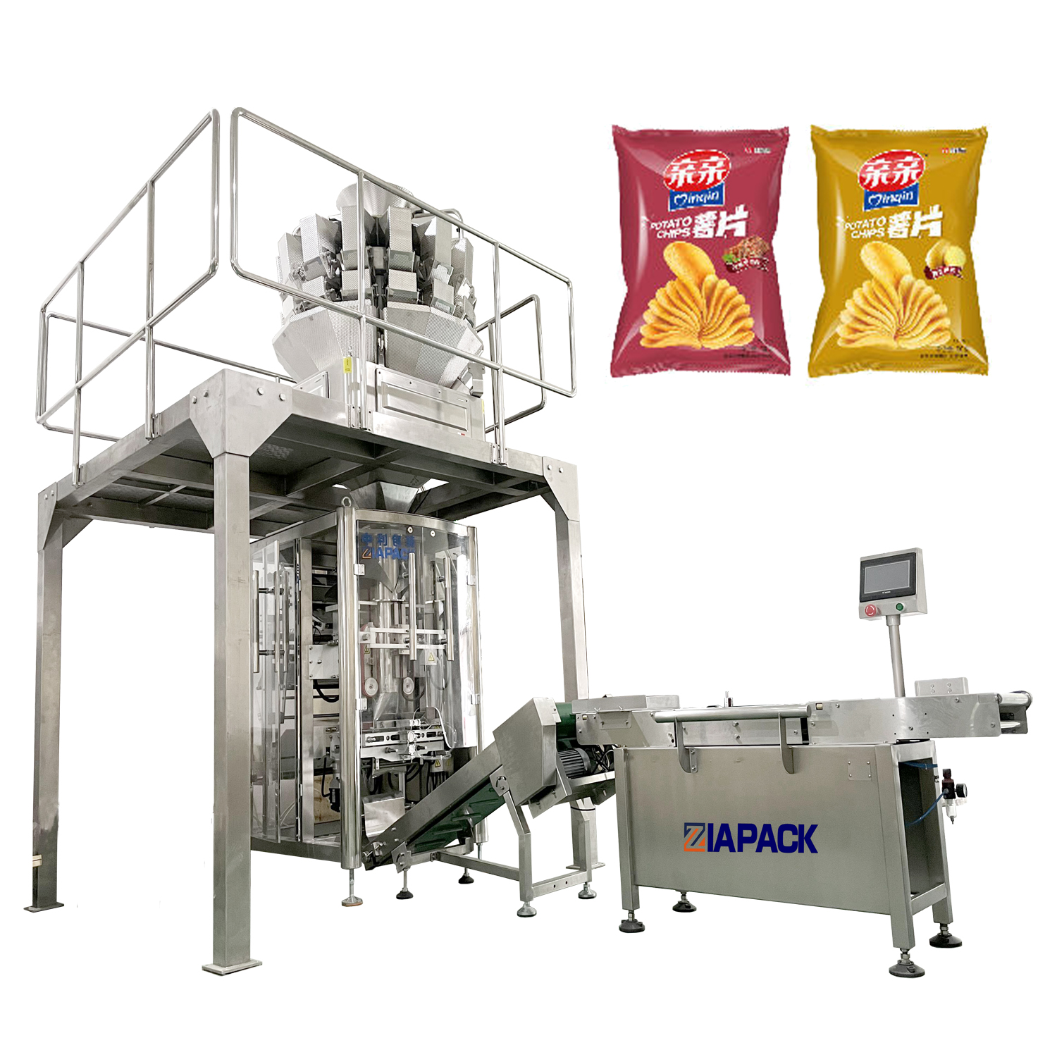 Confezionatrice riempitrice automatica verticale per snack food - IAPACK